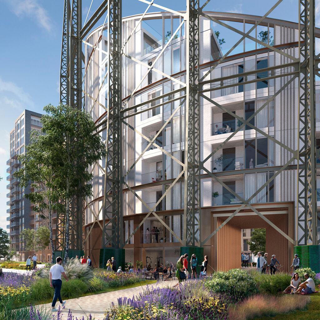 Oval Gasworks; approved enhancements | Rolfe Judd