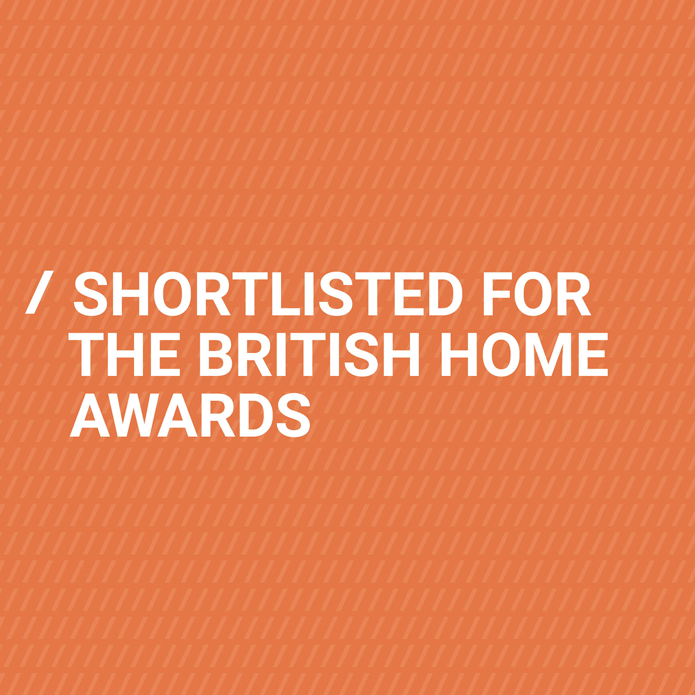 British Home Awards | Rolfe Judd